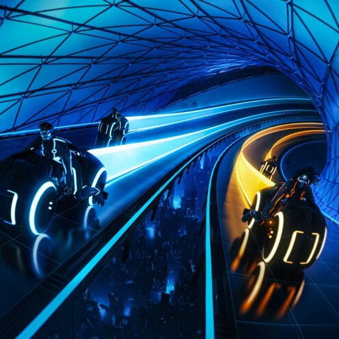 Tron Lightcycle Run | Walt Disney World Resort
