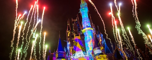 disney fireworks tonight