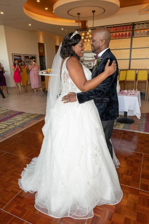 One Couple’s Lion King Inspired Disney Wedding Inside Disney’s Animal ...