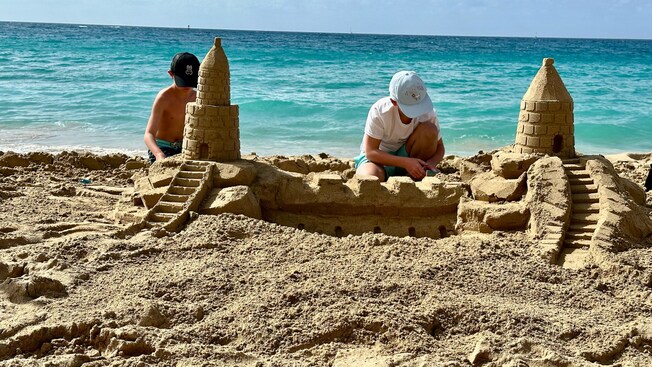 Create A Sandcastle at Magen’s Bay | Port Adventures | Disney Cruise Line