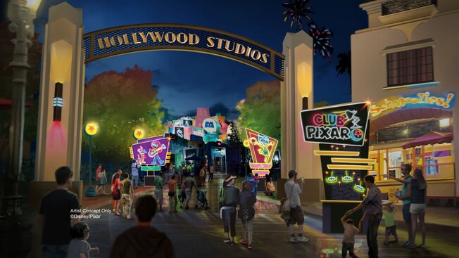 Club Pixar Part at Pixar Fest Disney California Adventure | Disneyland ...