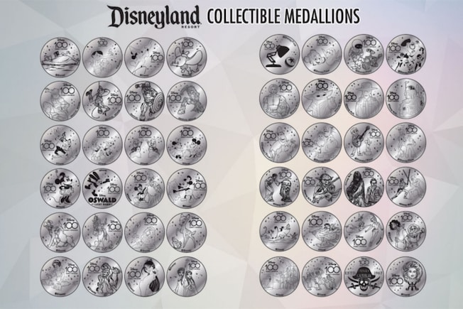Collectible Medallions | Disneyland Resort