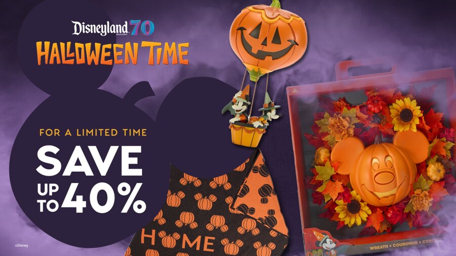 Disneyland Halloween Time Posters