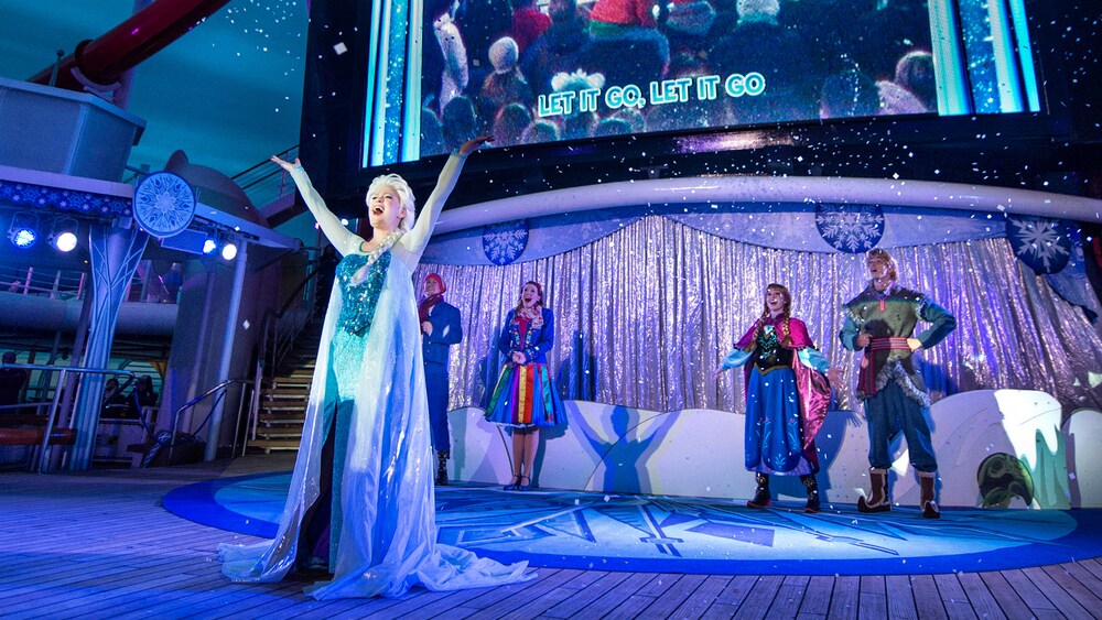 Frozen Deck Party | Deck Parties | Disney Cruise Line