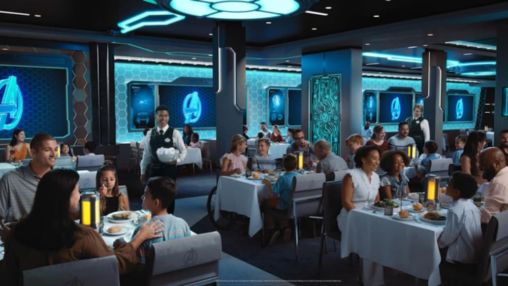Worlds of Marvel | Dining | Disney Cruise Line