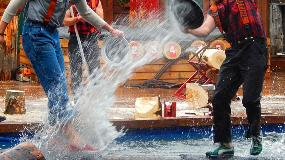 Alaskan Lumberjack Show and Crab Feast in Ketchikan | Disney Cruise Line