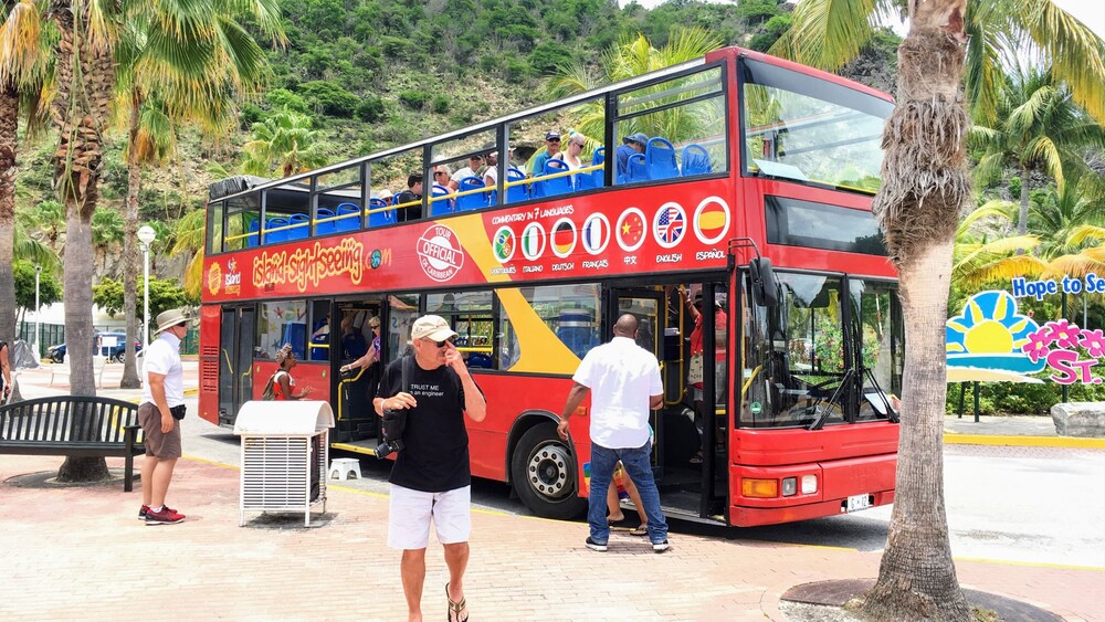 St. Maarten Double-Decker Tour | Disney Cruise Line
