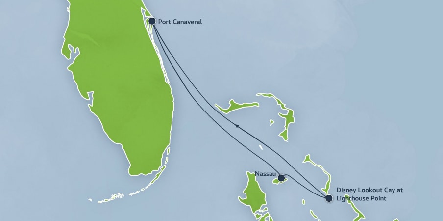 4-Night Bahamian Cruise from Port Canaveral on Disney Magic on June 4 ...