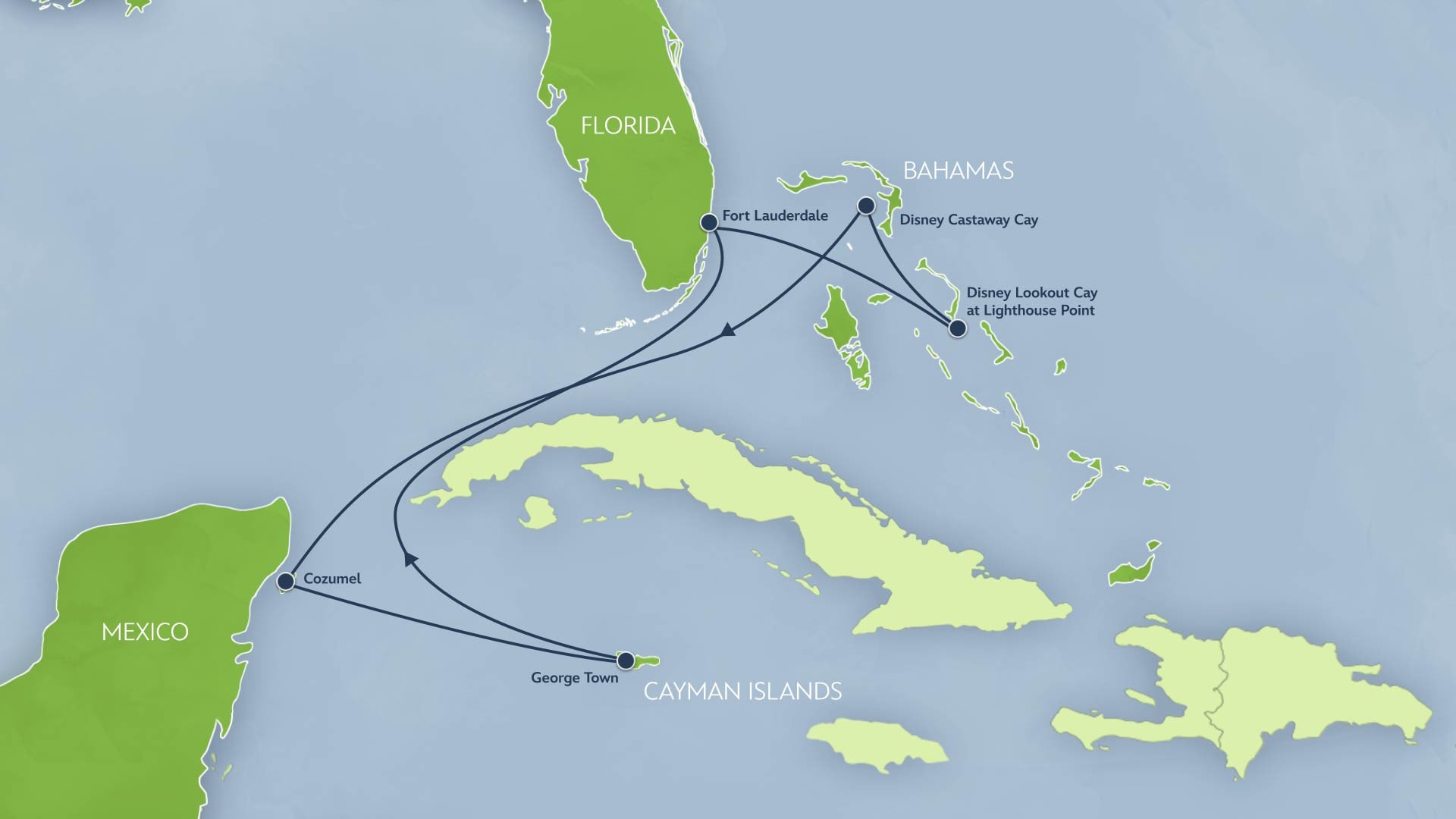 7-Night Western Caribbean Cruise from Fort Lauderdale on Disney Destiny ...