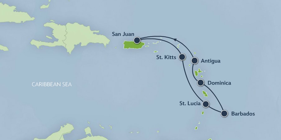 7-Night Halloween on the High Seas Southern Caribbean Cruise from San ...