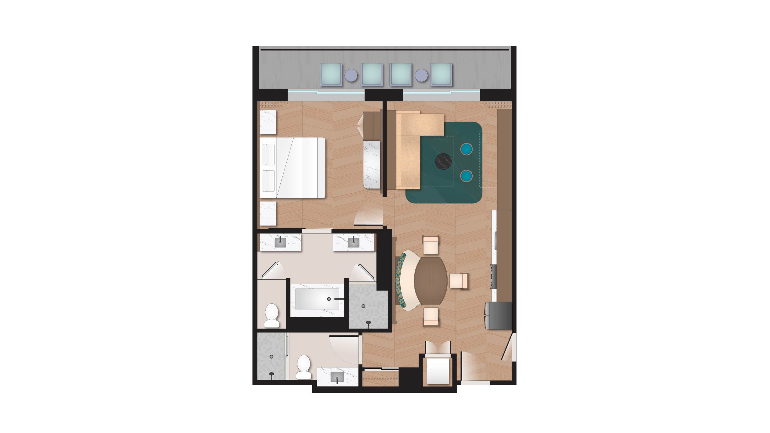 Illas Polynesian Floor Plan DISNEY'S POLYNESIAN VILLAS & BUNGALOWS
