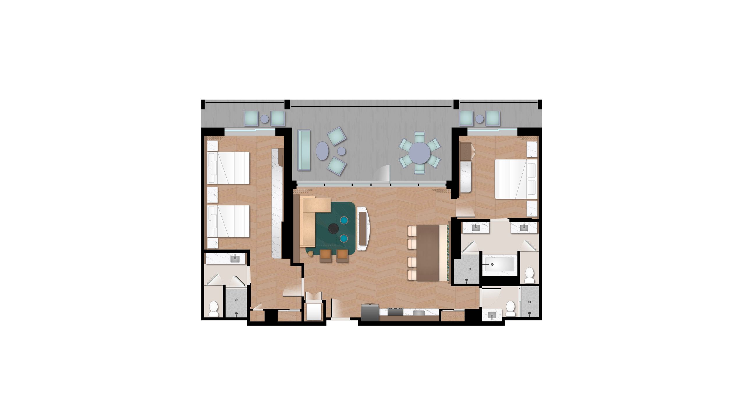 Polynesian Home Plans Rooms & Points | Polynesian Villas & Bungalows